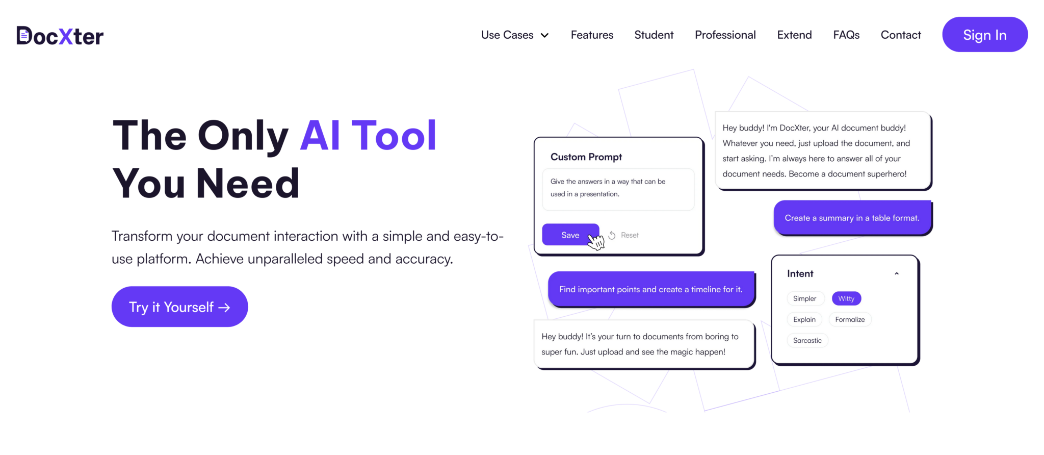 DocXter: The new AI Document Intelligence Platform – Humans of Globe