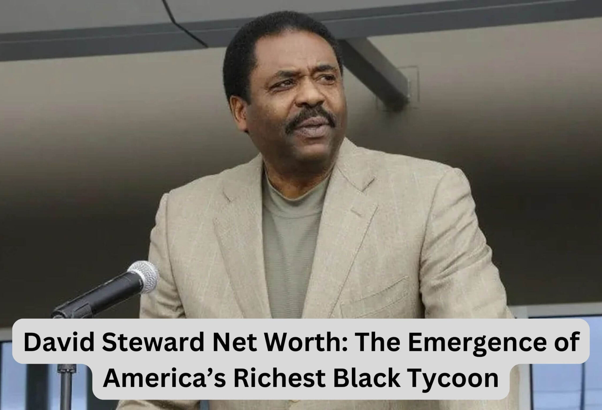 David Steward Net Worth: The Emergence of America’s Richest Black Tycoon